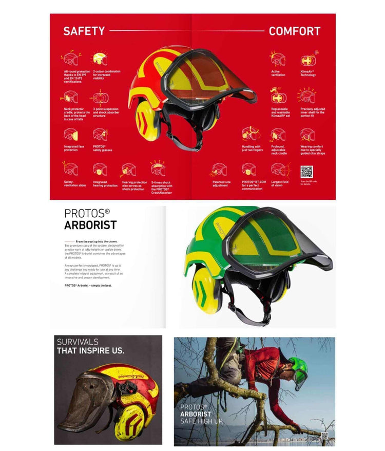 Protos Integral Chainsaw Helmets | FREE UK Delivery